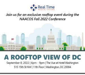 Rooftop View of DC @NAACOS Fall 2022 Conference, Hosted by Real Time ...