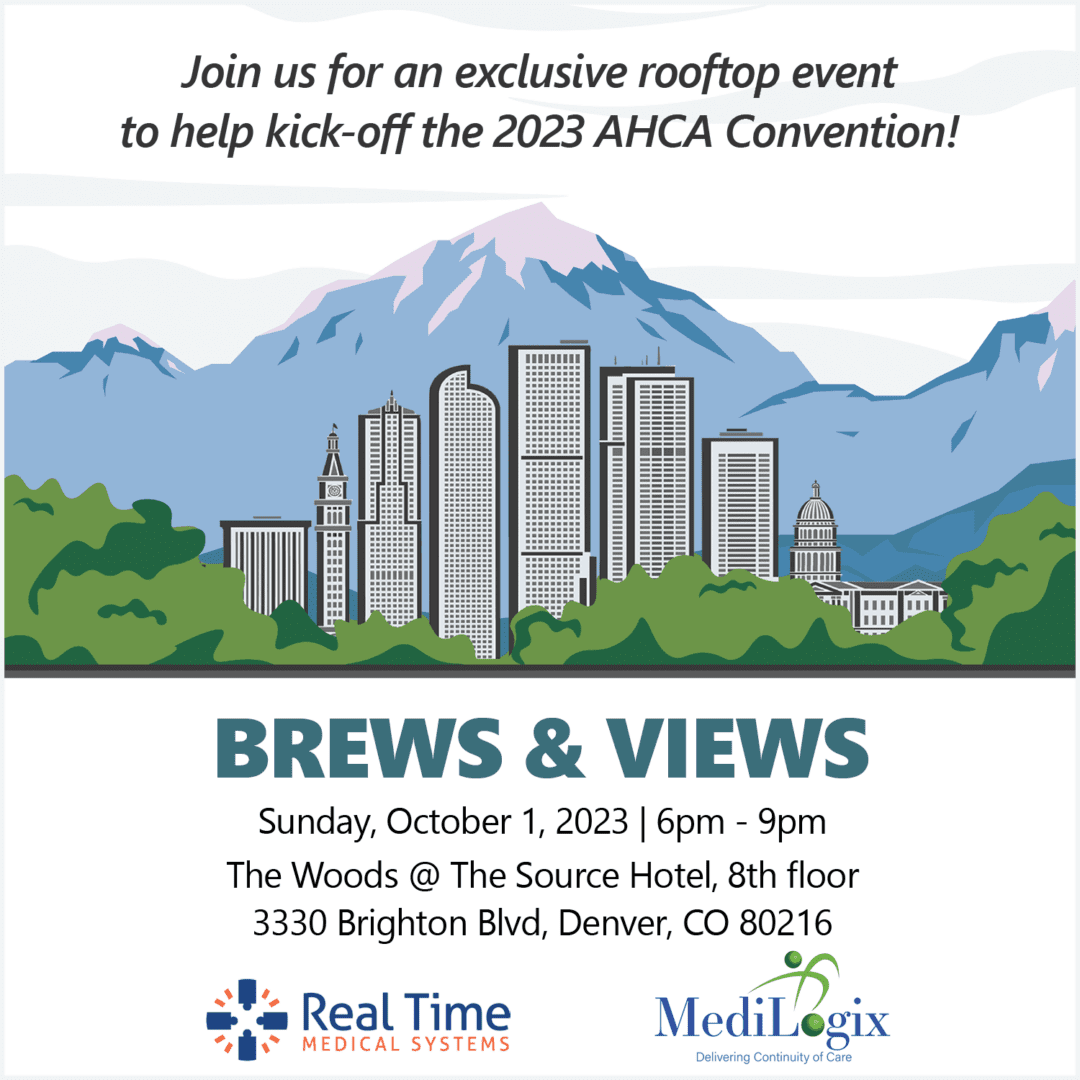 Brews & Views @ AHCA 2023 | Real Time Medical Systems