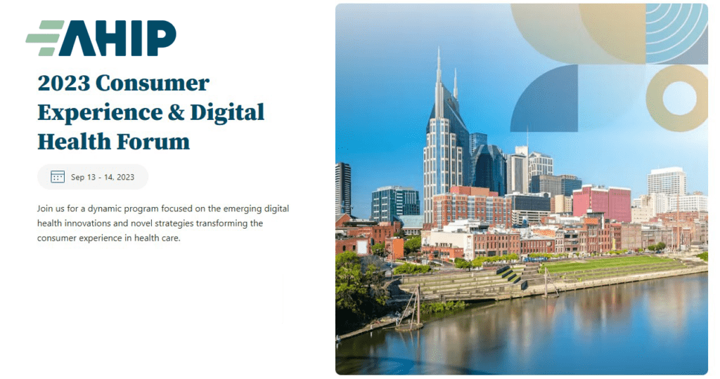 2023 Consumer Experience & Digital Health Forum - AHIP | Real Time ...