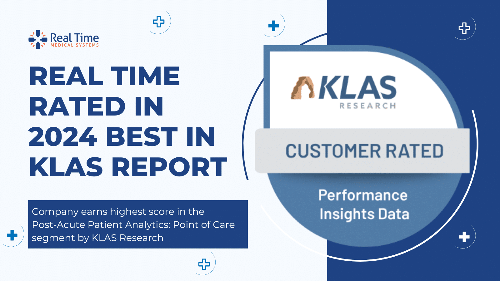 Real Time Medical Systems Rated in 2024 Best in KLAS Report | Real Time Medical Systems